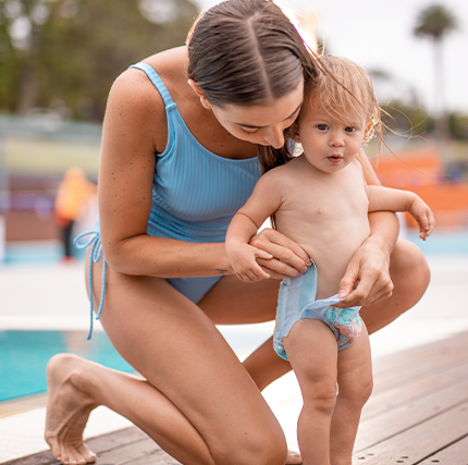 Huggies swimming nappies store
